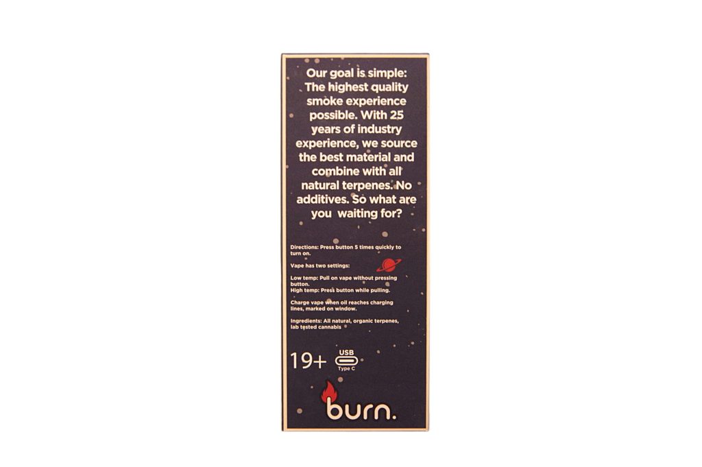 Burn Extracts - Space Candy 3ml Mega Sized Disposable Pen - Low Price Bud