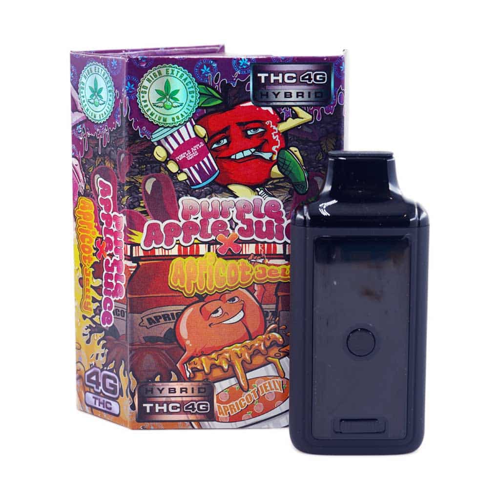 So High Extracts Dual Chamber Pen Purple Apple Juice Apricot