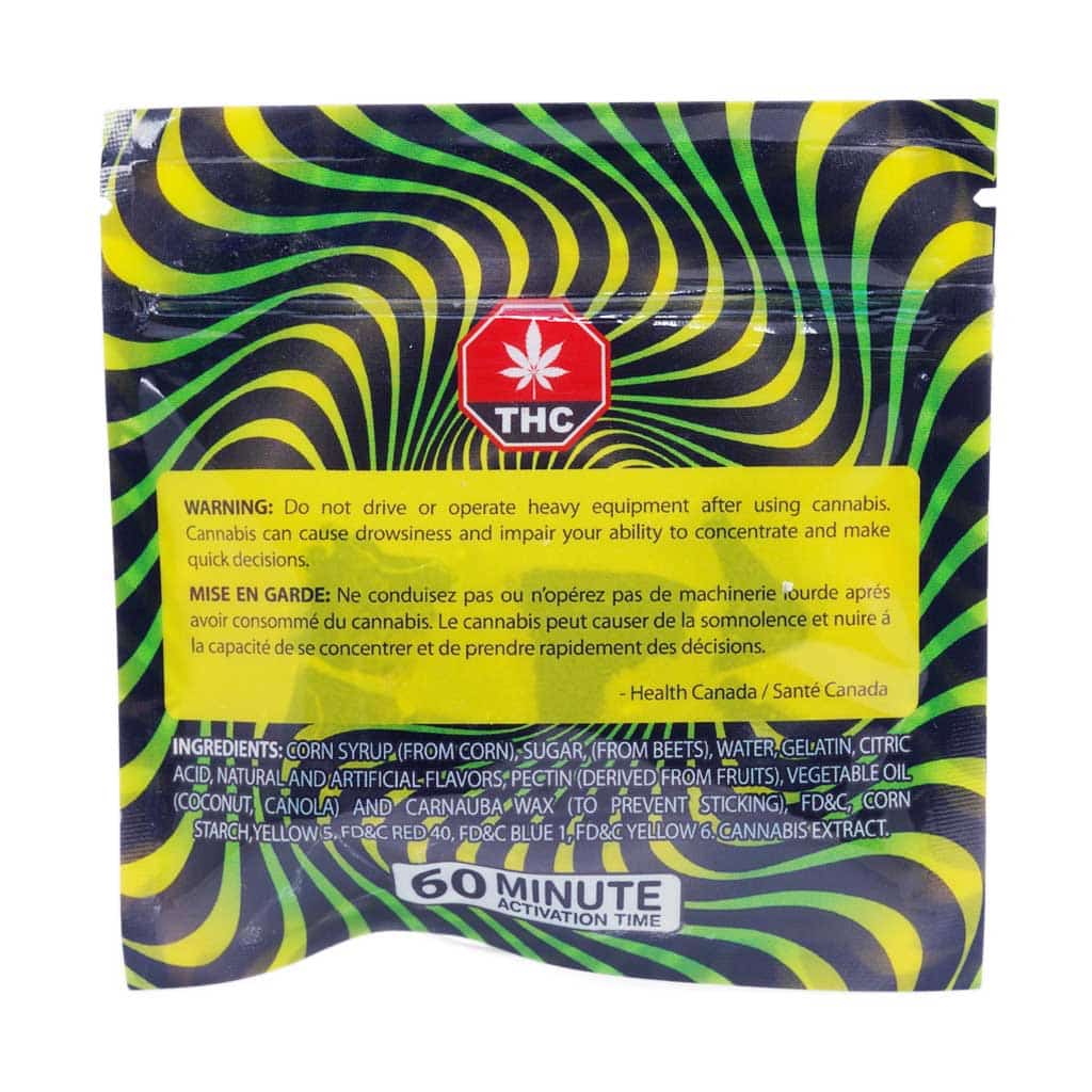 Higher Fire Extracts - Shatter Gummy Cubes - Green Apple 2500mg THC ...